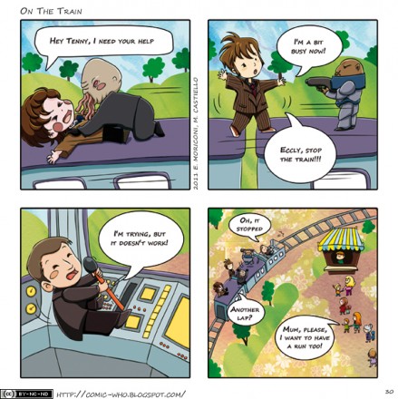 On The Train – Comic Who