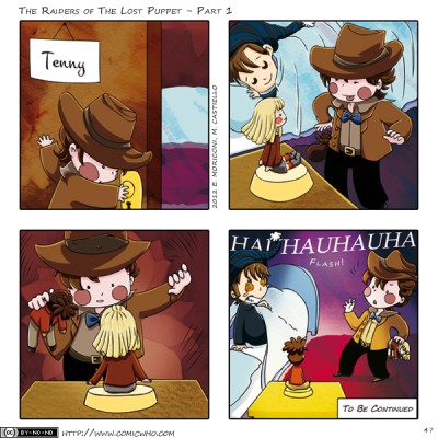 The Raiders of the Lost Puppet – Part 1 – Comic Who